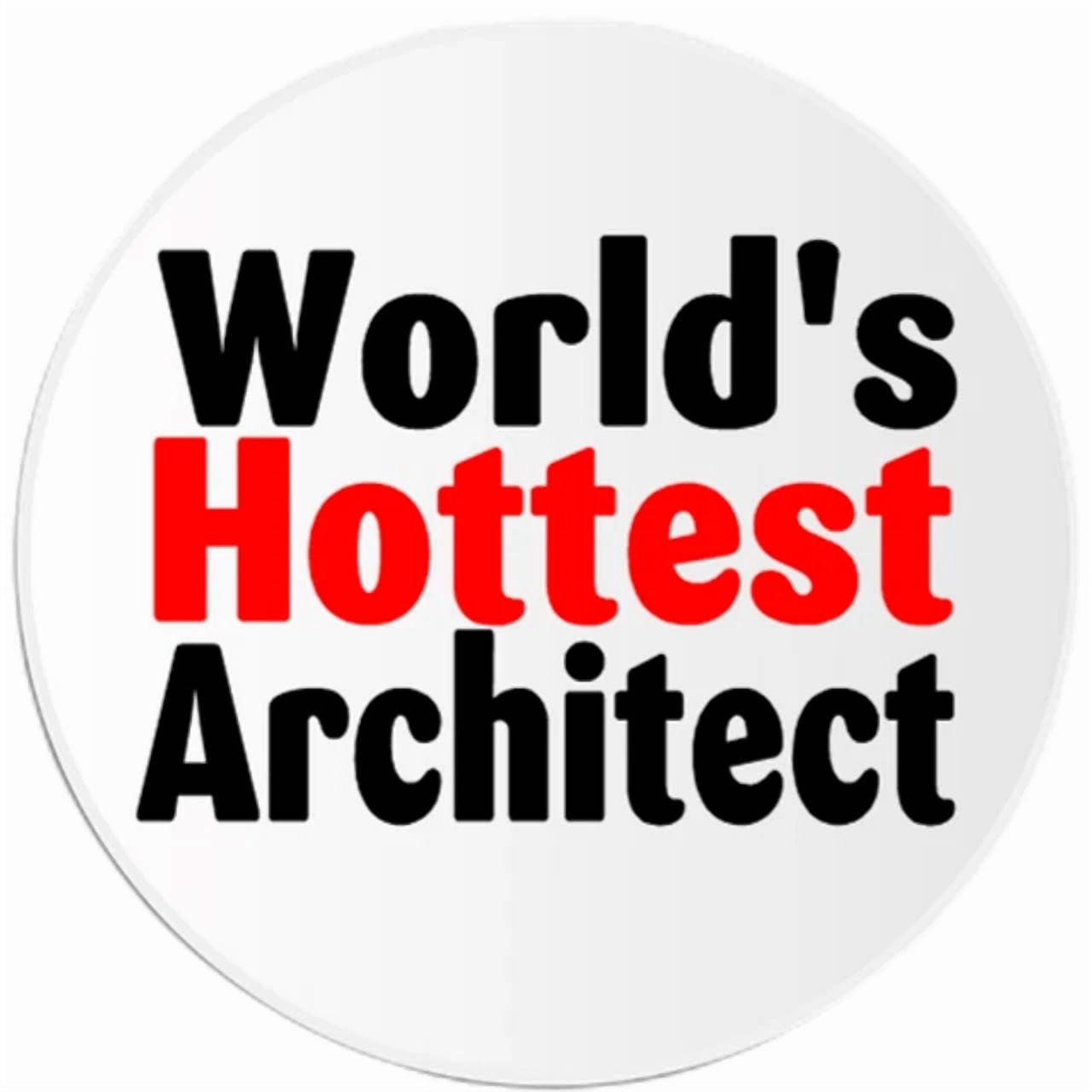 DOPASTICKER World'S Hottest Architect Sticker, Architecture Phone Decal ...