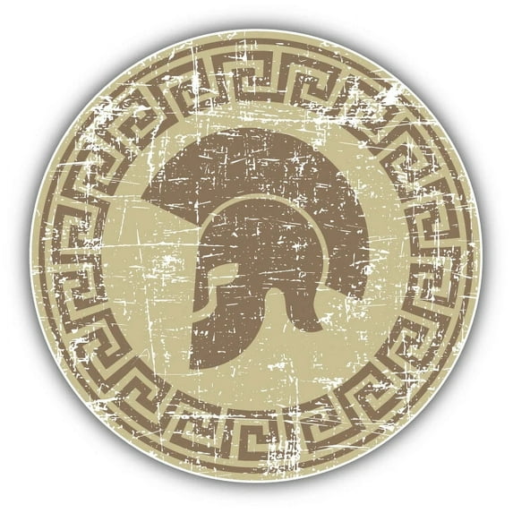 DOPASTICKER Worn Warrior Label Car Bumper Sticker Decal Gift You ...