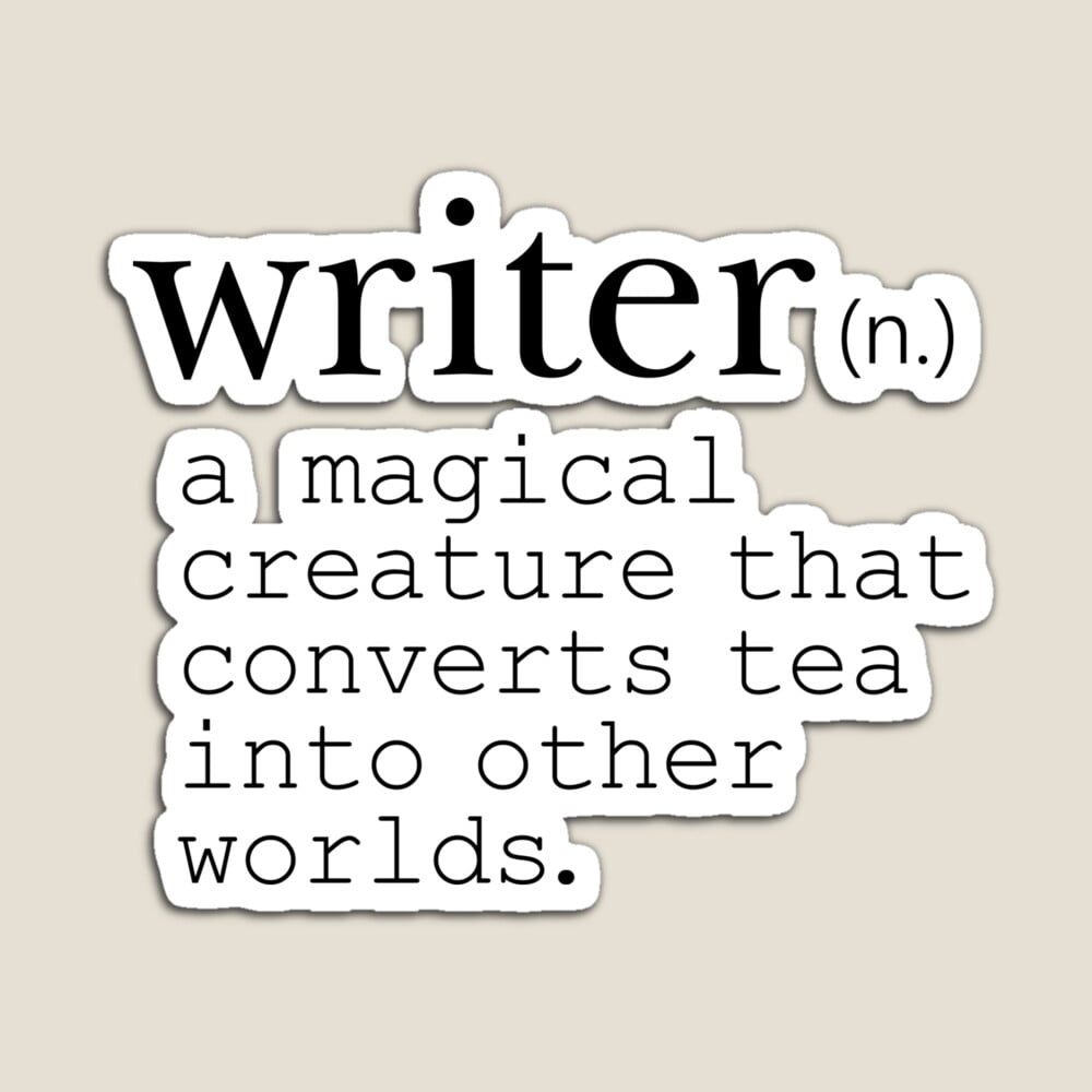 DOPASTICKER Writer Definition - Convert Tea Into Worlds Sticker ...