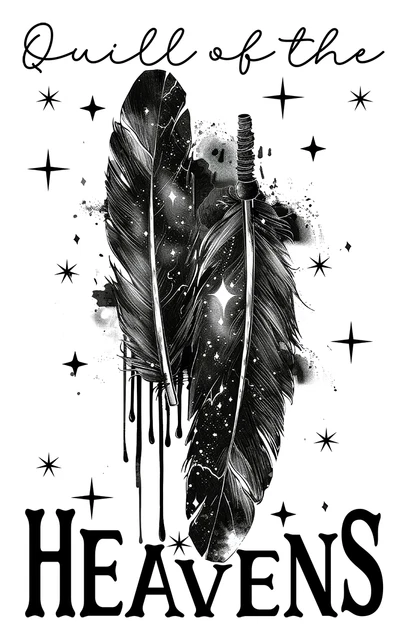 DOPASTICKER Writer Sticker Quill Of The Heavens Sorrow Pain Tortured ...