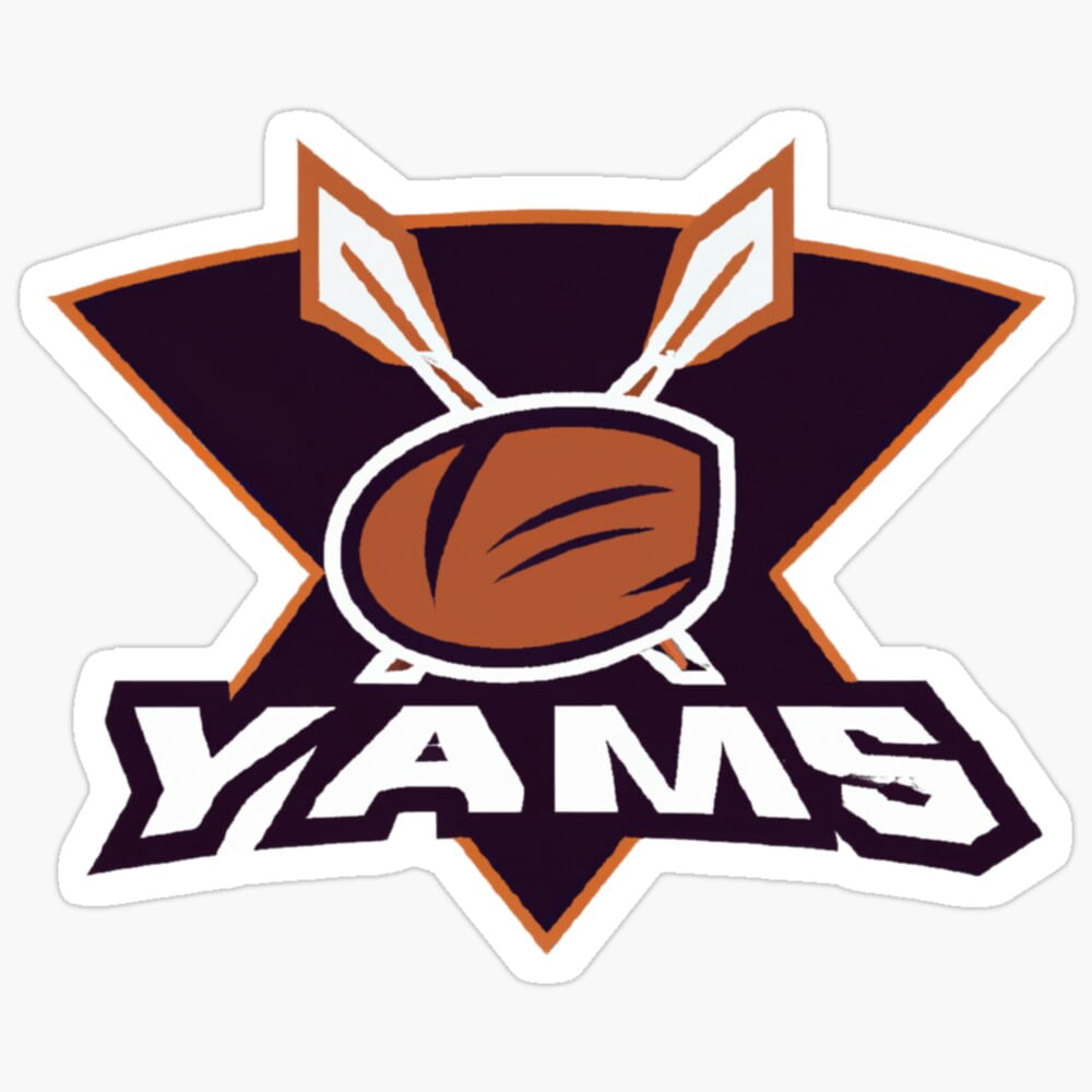 DOPASTICKER Yams Team Logo (Original)Perfect Sticker Gift Everyone ...