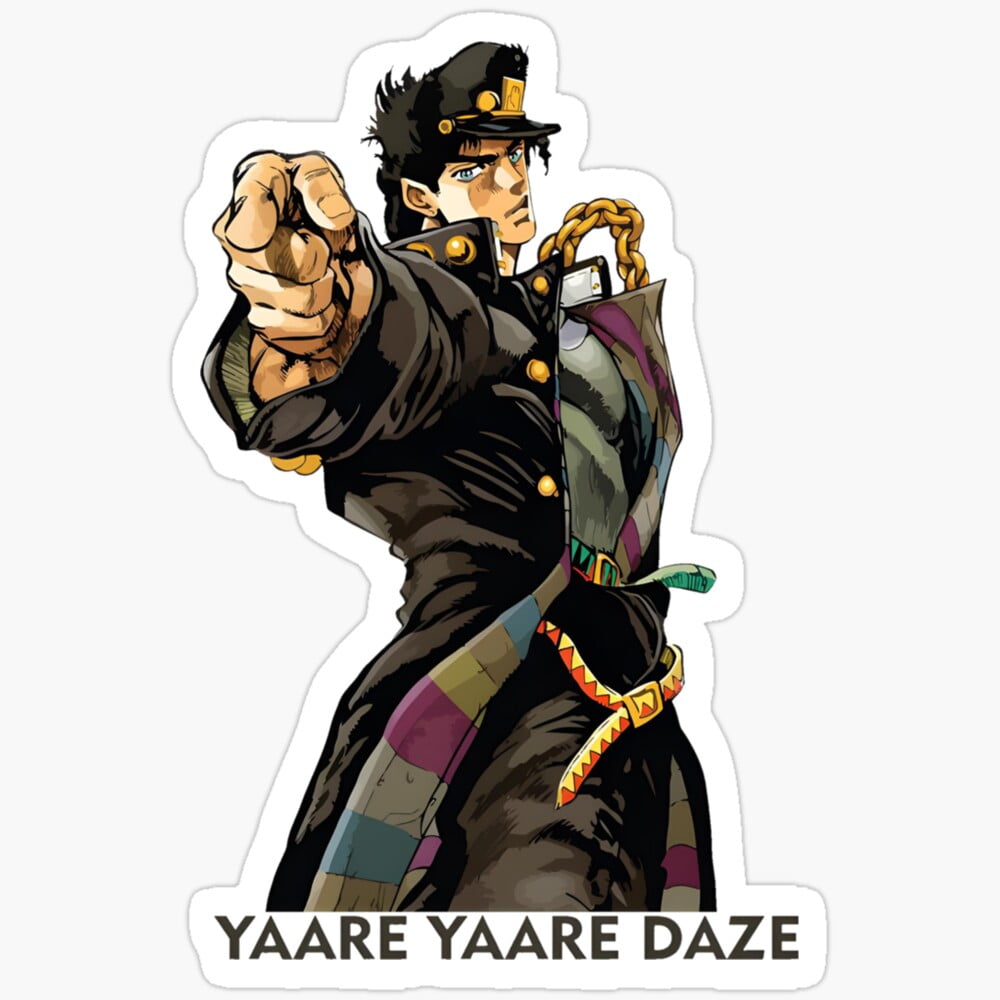 DOPASTICKER Yare Yare Daze Sticker Phone Decal Water Bottle Stickers ...