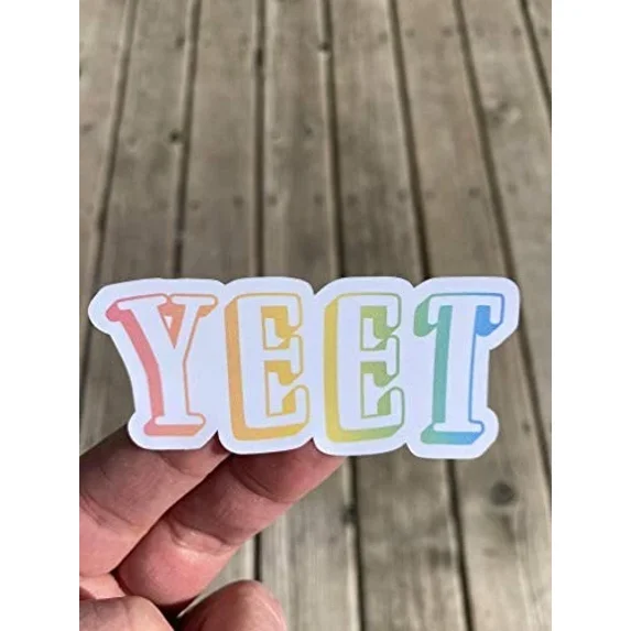 DOPASTICKER Yeet Sticker Phone Decal Water Bottle Stickers, Cars ...