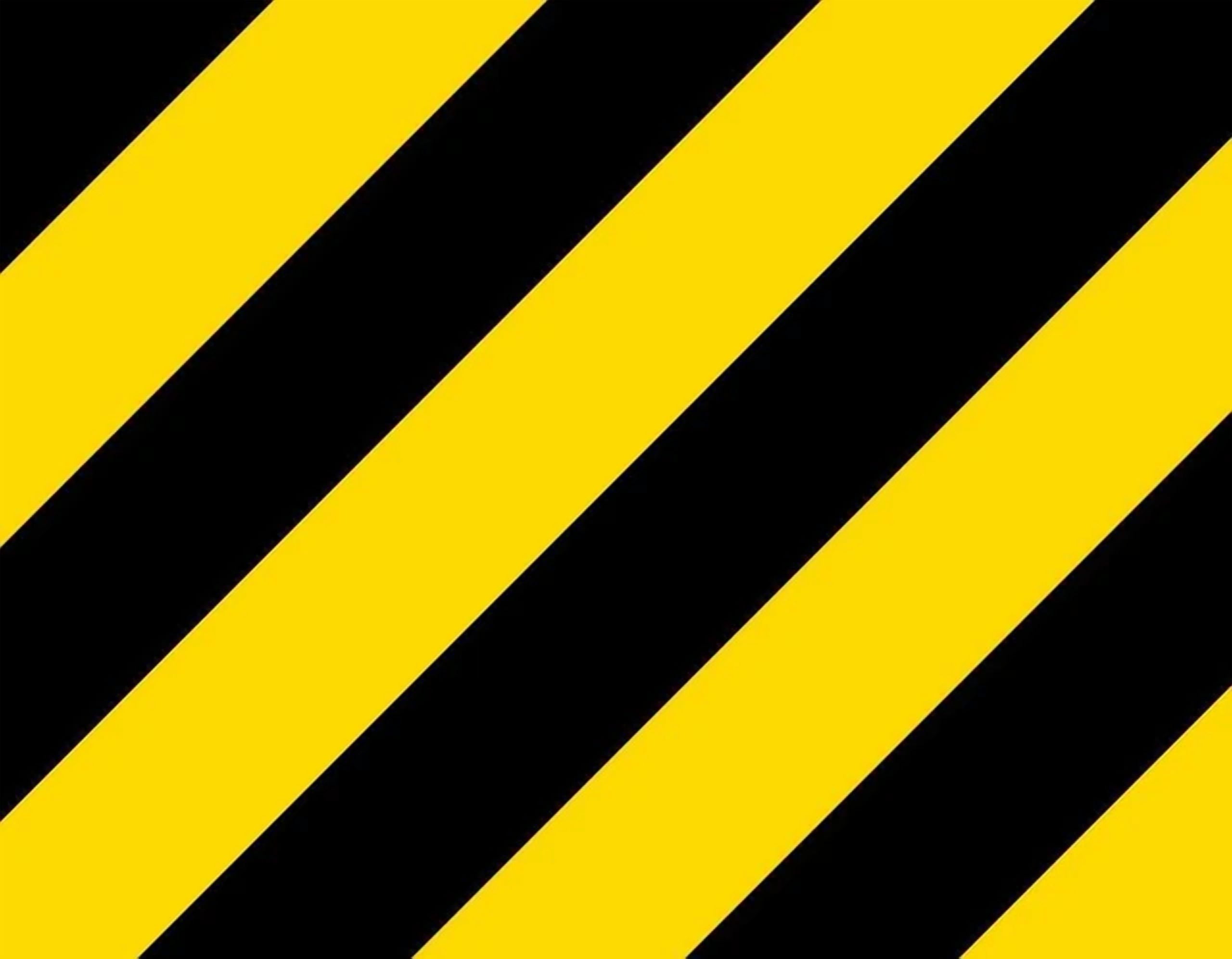 DOPASTICKER Yellow And Black Warning Stickerheet Caution Sticker Phone ...