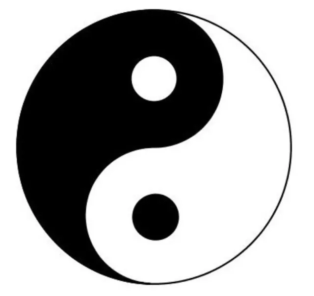 DOPASTICKER Ying-Yang Sticker Laptop Sticker Hard Hat Sticker Phone ...