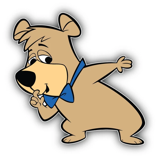 DOPASTICKER Yogi Bear Cartoon Boo Boo Sticker Decal Phone Decal Water ...