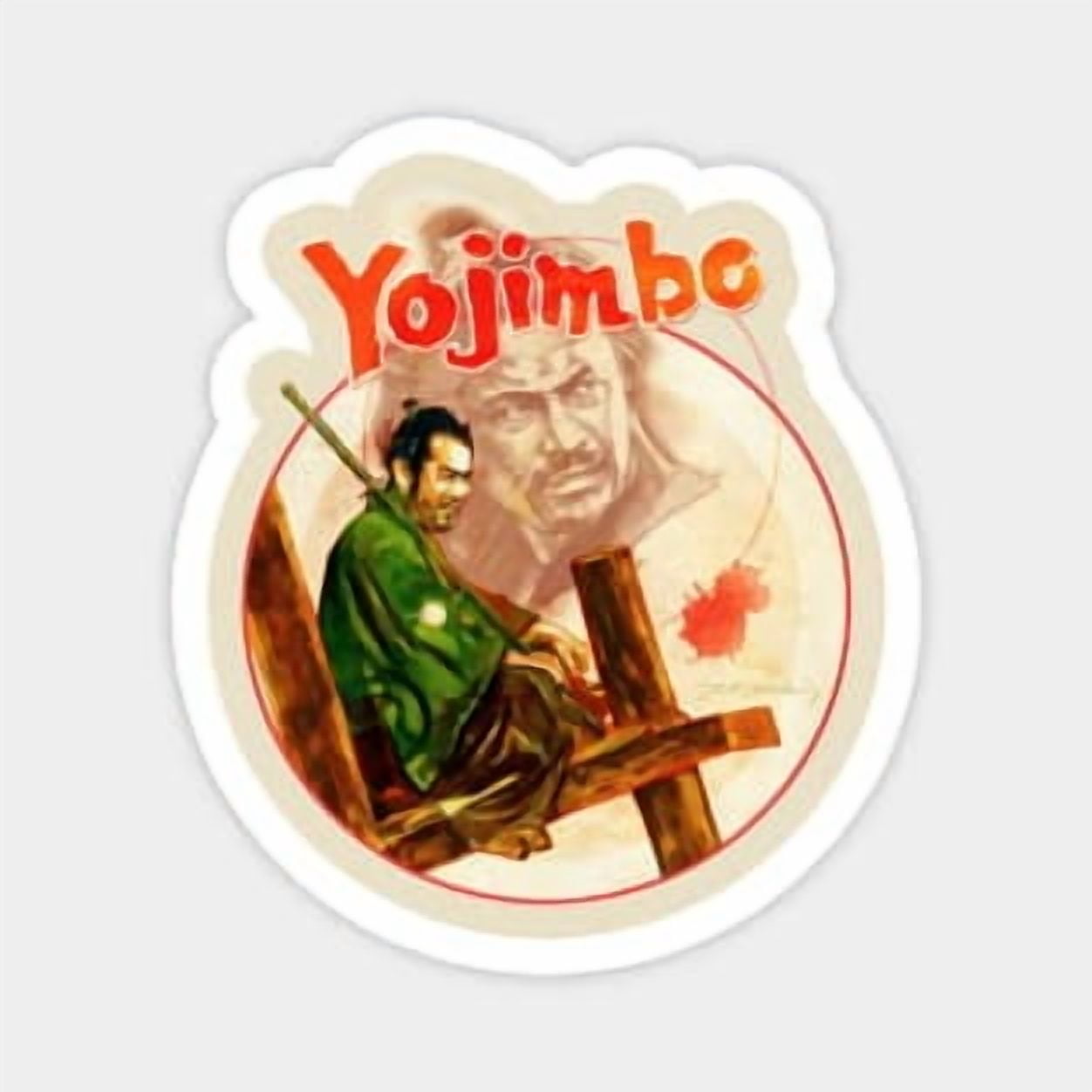 DOPASTICKER Yojimbo Decorative Laptop, Phone Stickers, Waterproof ...