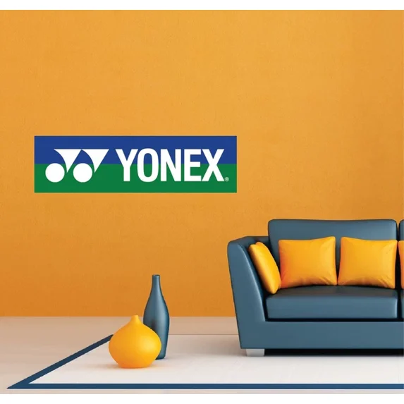 DOPASTICKER Yonex Tennis Racquet Room Wall Garage Decor Sticker Decal ...