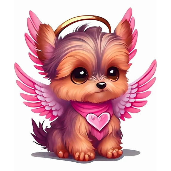 DOPASTICKER Yorkshire Terrier Auto Aufkleber Hunde Sticker Phone ...