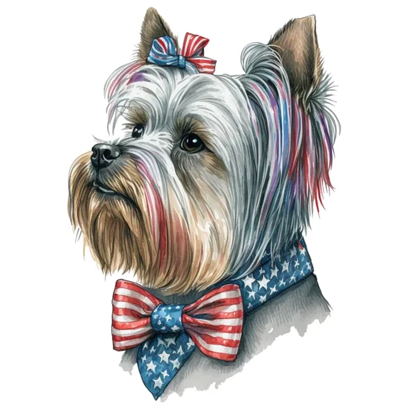 DOPASTICKER Yorkshire Terrier Car Sticker Dog Sticker Phone Sticker ...