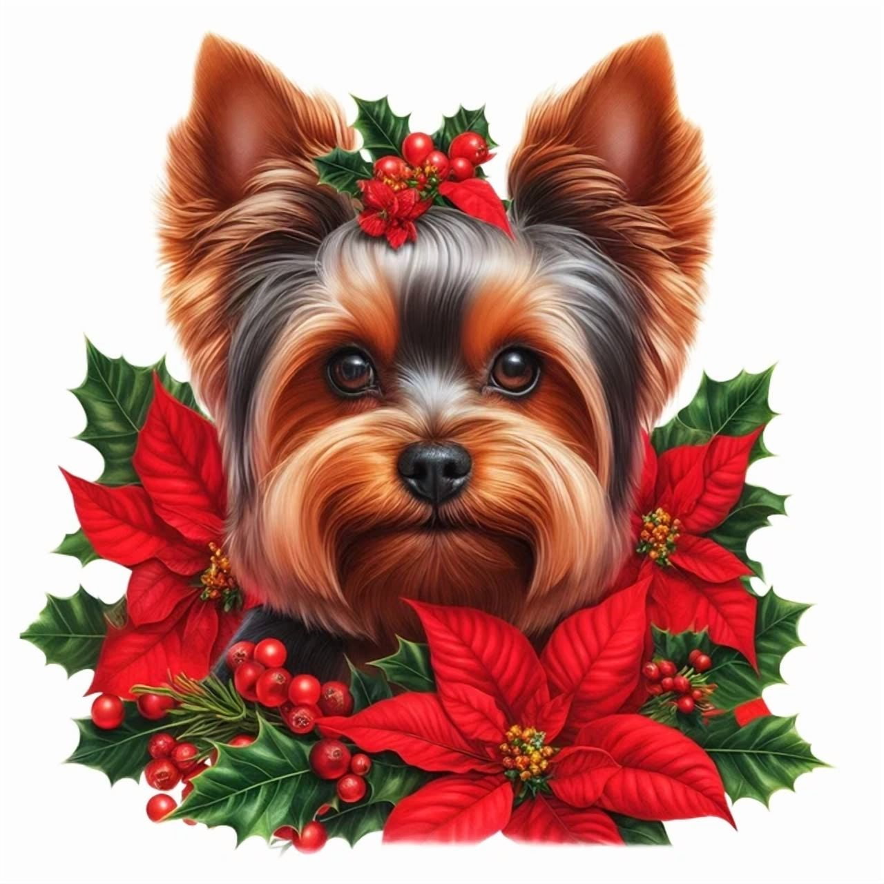 DOPASTICKER Yorkshire Terrier Car Sticker Dog Sticker Phone Sticker ...