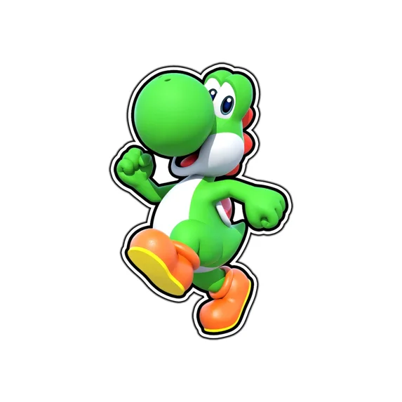 DOPASTICKER Yoshi #1 Sticker Decal Phone Decal Water Bottle Stickers ...