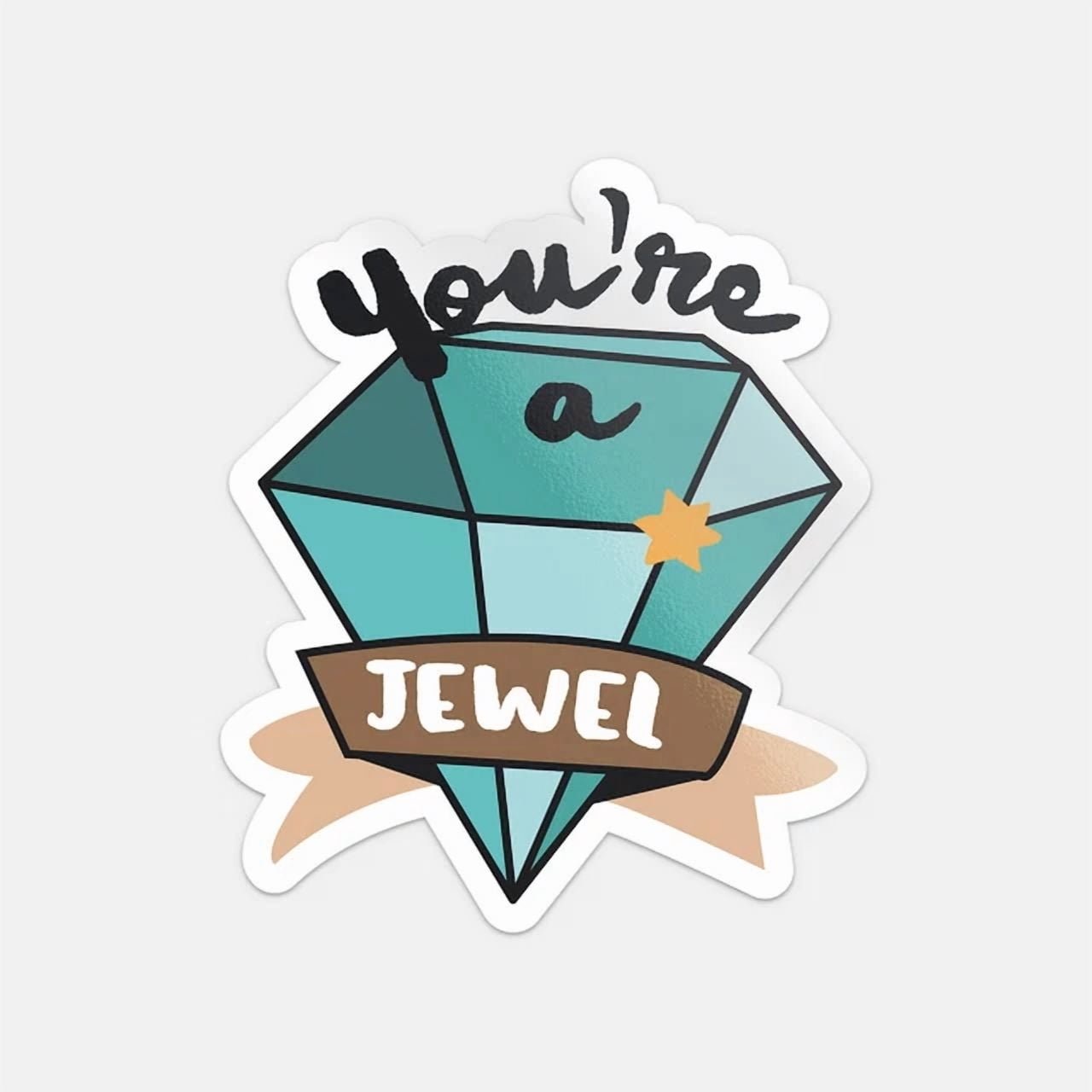 DOPASTICKER You Are A Jewel Sticker Decal Phone Decal Water Bottle ...