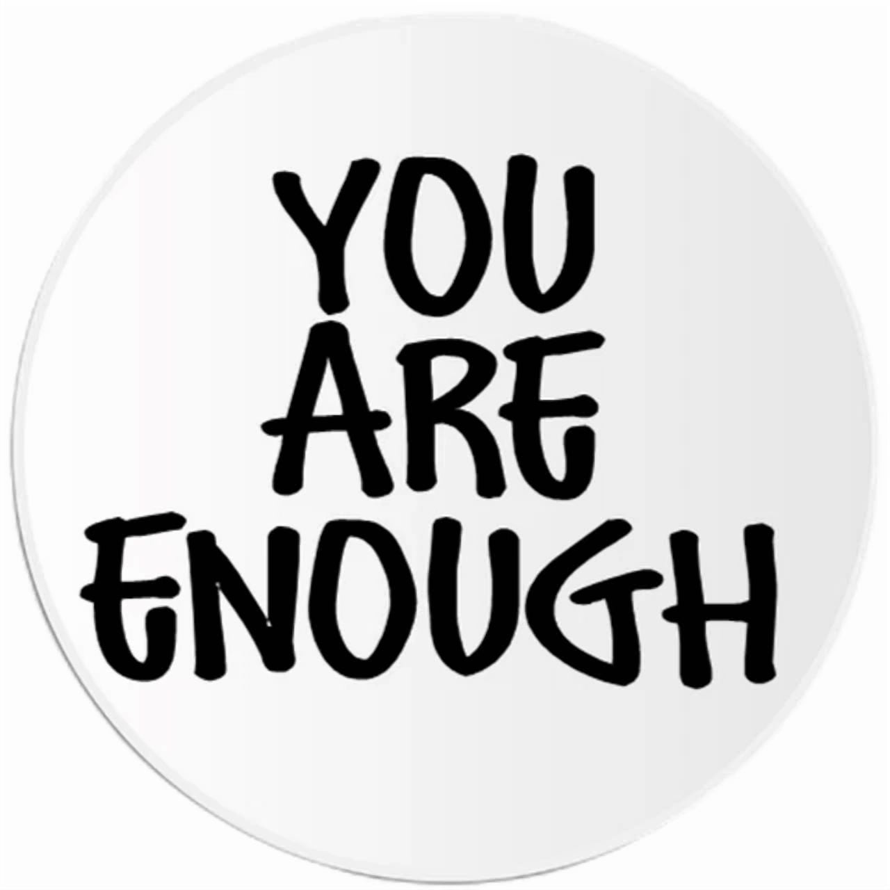 DOPASTICKER You Are Enough Sticker Phone Decal Water Bottle Stickers ...