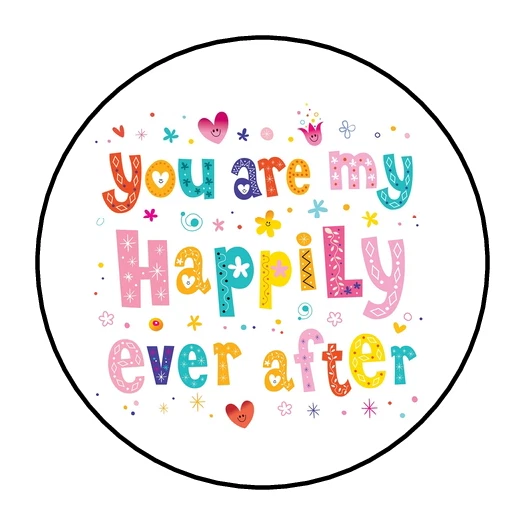 DOPASTICKER You Are My Happily Ever After Stickers Love Phone Decal ...