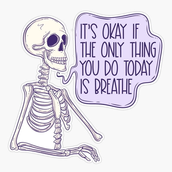 DOPASTICKER You Are Okay! Sticker, Phone Sticker Water Bottle Sticker ...
