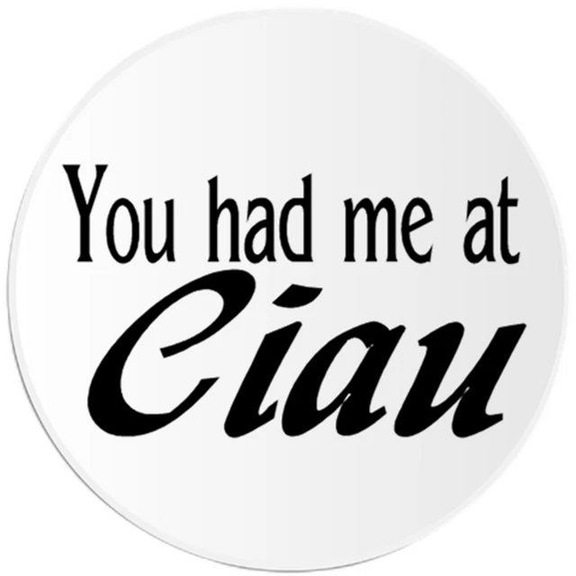 DOPASTICKER You Had Me At Ciau Sticker, Hello Sicilian Phone Decal ...