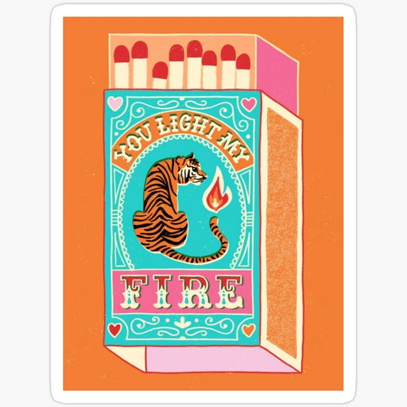 DOPASTICKER You Light My Fire Sticker Phone Sticker, Latop Sticker ...