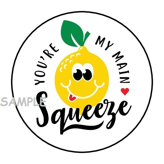 DOPASTICKER You'Re My Main Squeeze Lemon Stickers Phone Decal Water ...