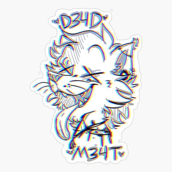 DOPASTICKER Yuki Sticker, Phone Sticker Water Bottle Sticker Car ...