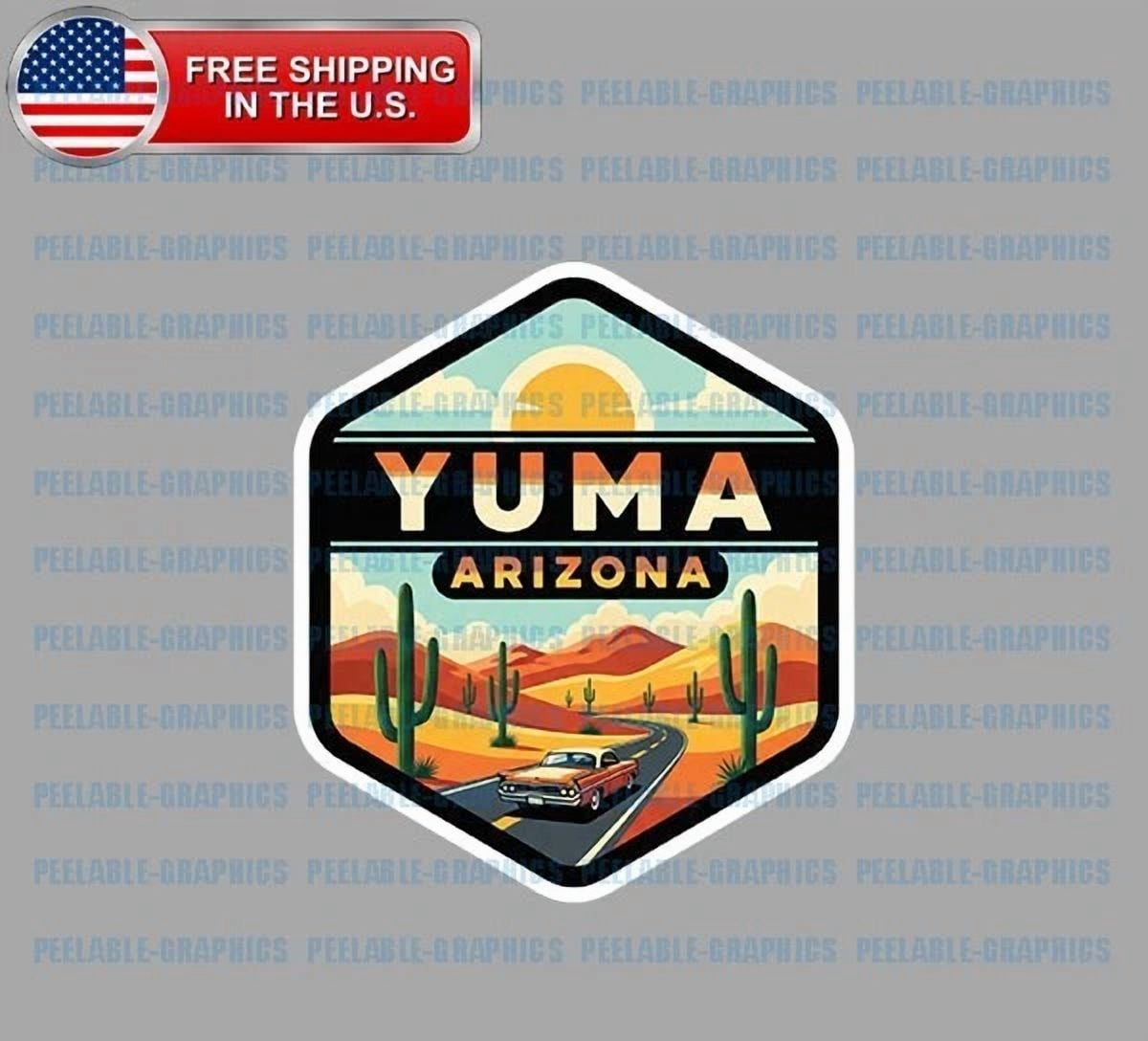 DOPASTICKER Yuma Arizona Az Sticker Toolbox Sticker Phone Sticker ...