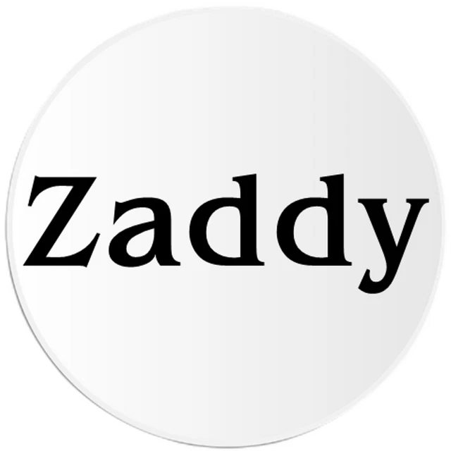 DOPASTICKER Zaddy, Happy Father'S Day Daddy Phone Decal Water Bottle ...