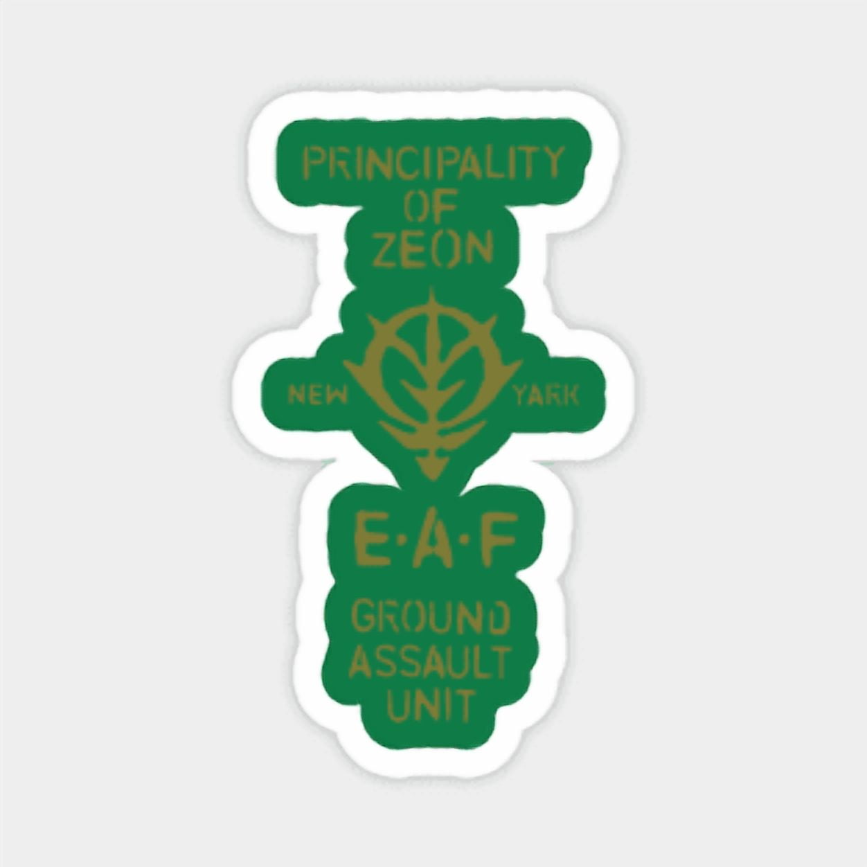 DOPASTICKER Zieg Zeon Decorative Laptop, Phone Stickers, Waterproof ...