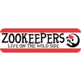 DOPASTICKER Zookeepers Live On The Wild Side Sticker Phone Sticker ...