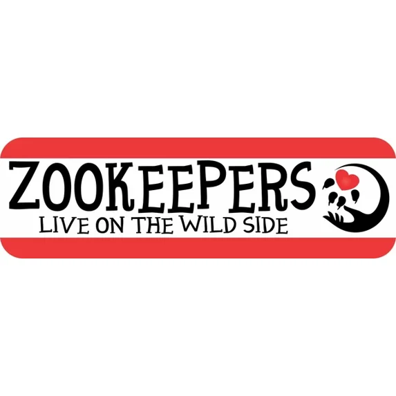 DOPASTICKER Zookeepers Live On The Wild Side Sticker Phone Sticker ...