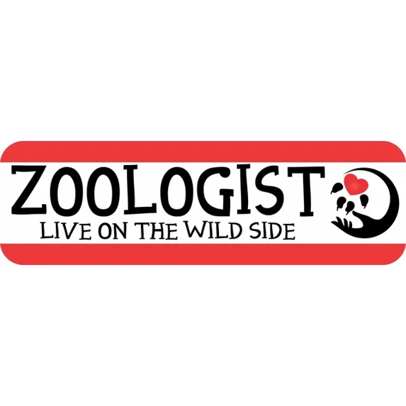 DOPASTICKER Zoologist Live On The Wild Side Sticker Phone Sticker ...