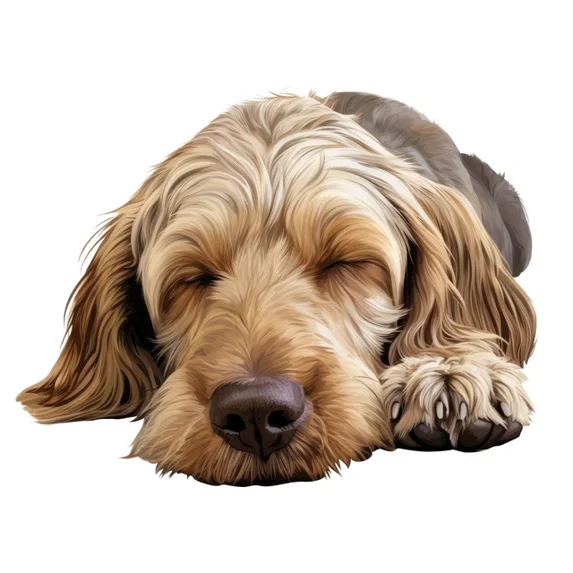 DOPASticker Set Cute Sleeping Dog Car Sticker Puppy Laptop Decoration ...