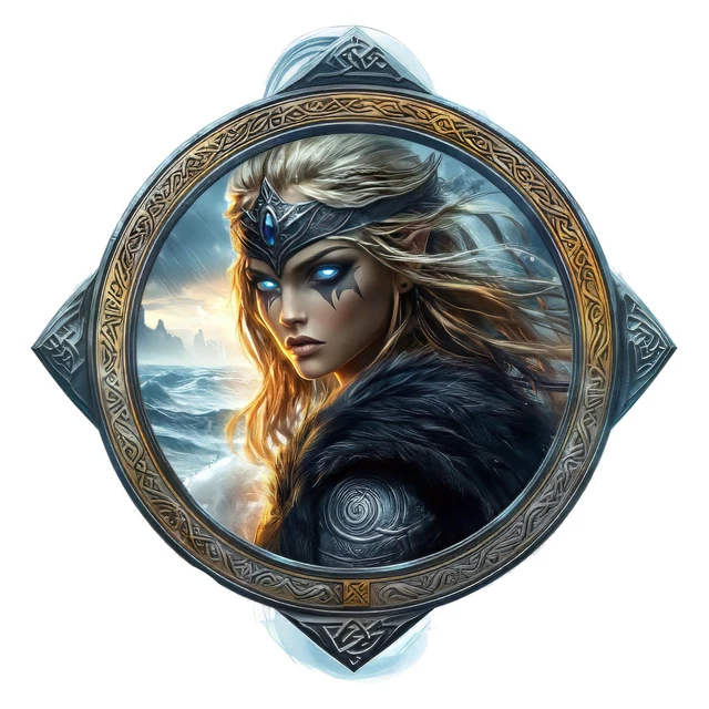 DOPASticker Valkyrie Viking Warrior Car Sticker Valkyrie Norse Phone ...