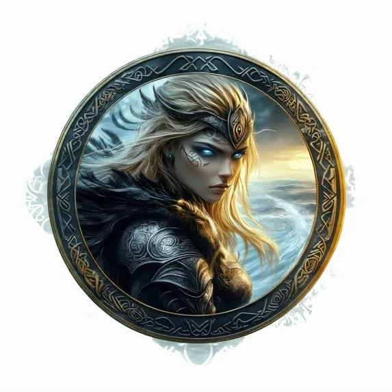 DOPASticker Valkyrie Viking Warrior Car Sticker Valkyrie Norse Phone ...