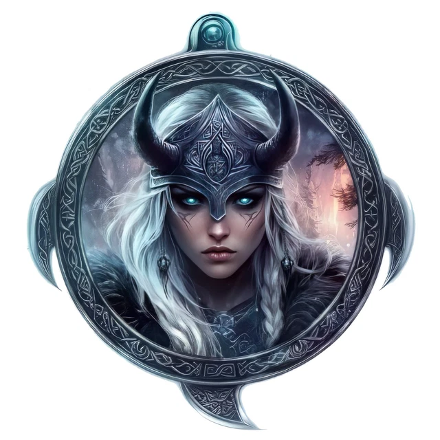 DOPASticker Valkyrie Viking Warrior Car Sticker Valkyrie Norse Phone ...