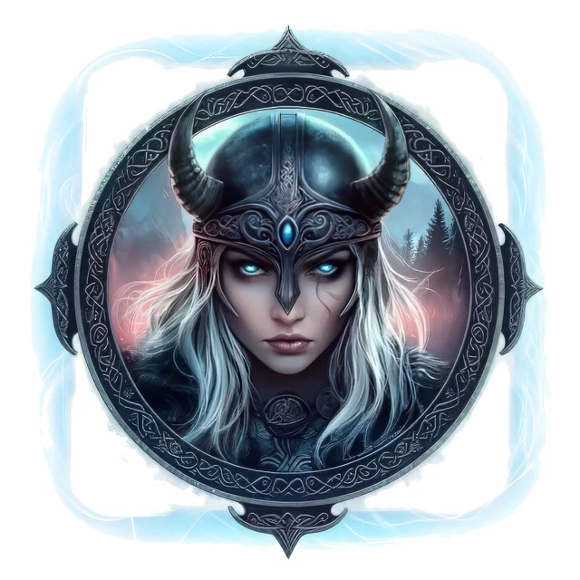 DOPASticker Valkyrie Viking Warrior Car Sticker Valkyrie Norse Phone ...