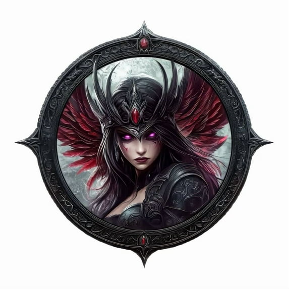 DOPASticker Valkyrie Viking Warrior Car Sticker Valkyrie Norse Phone ...