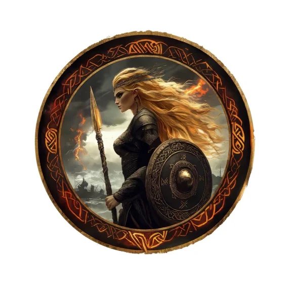 DOPASticker Valkyrie Viking Warrior Car Sticker Valkyrie Norse Phone ...