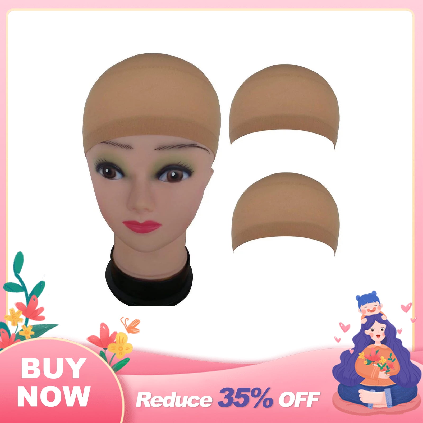 DOPI Brazilian Virgin Hair Full Lace Cap Band Human Hair Wigs For Black ...