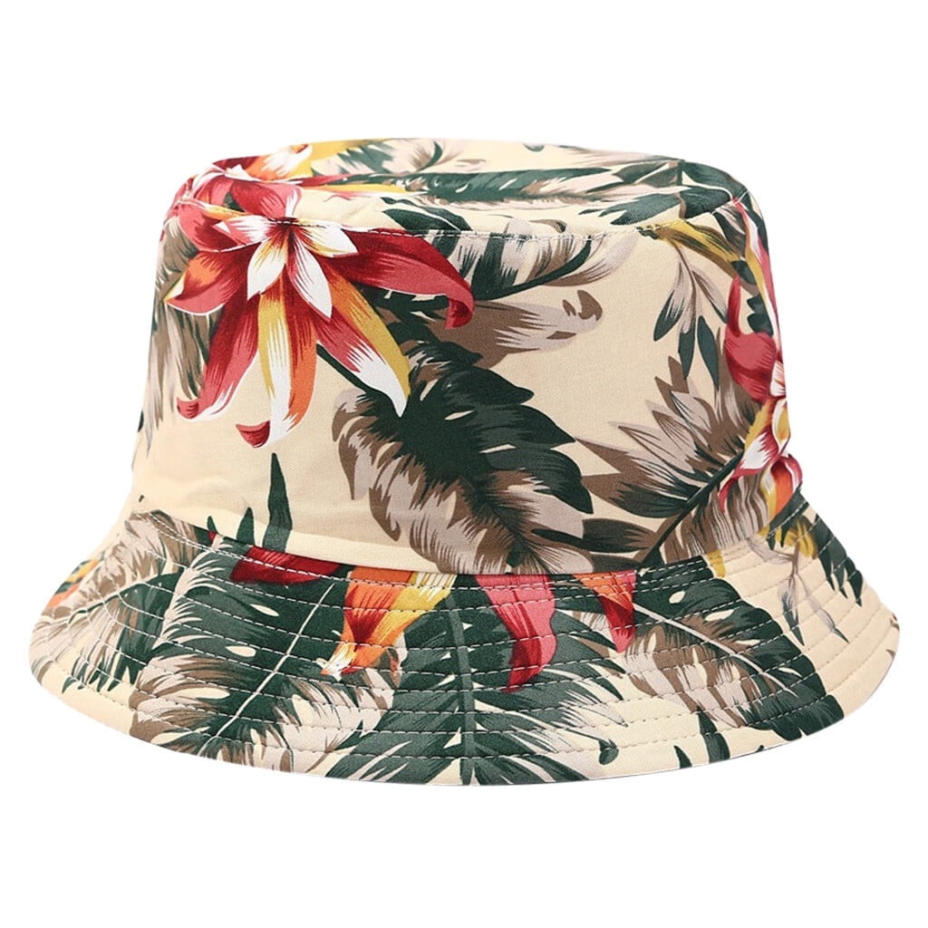 DOPI Stylish Hats Fisherman Hat Unisex Men Women Printing Sun Hat ...