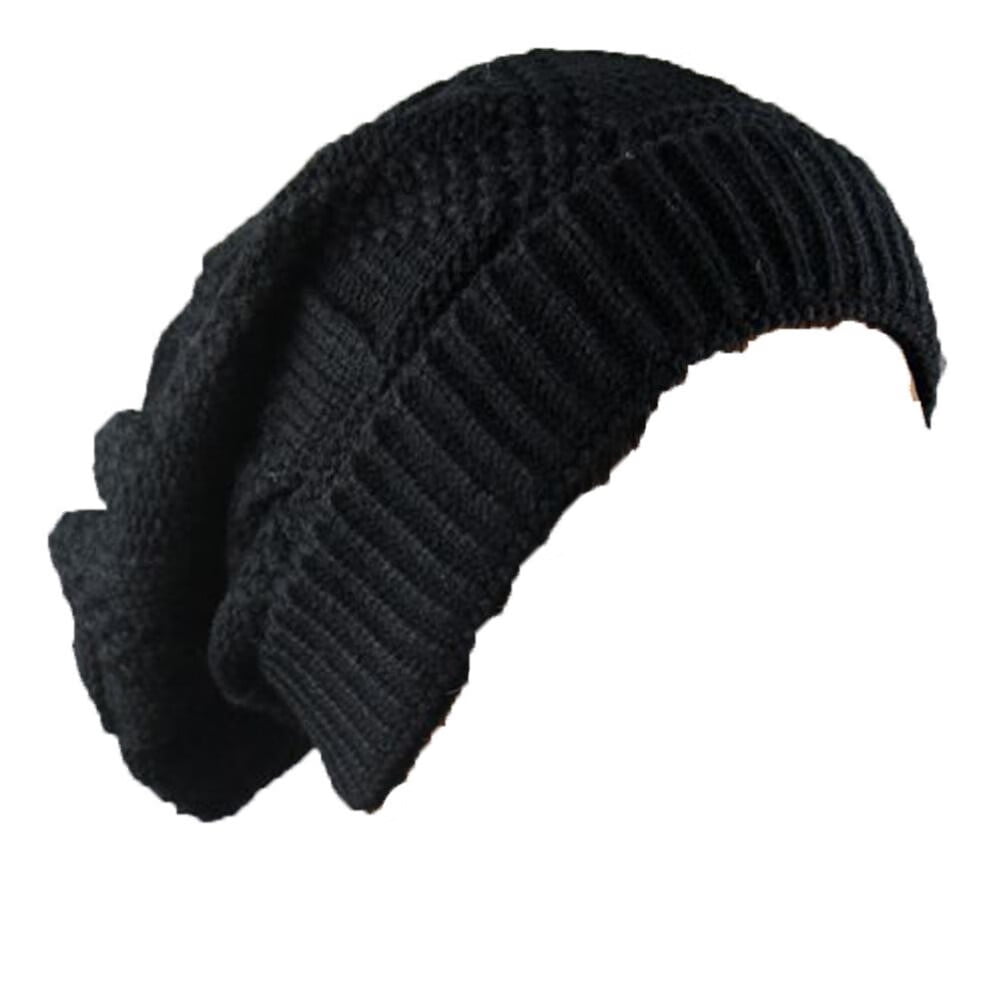 DOPI Stylish Hats Men Women Outdoor Lingge Acrylic Hip Hop Knitted Caps ...