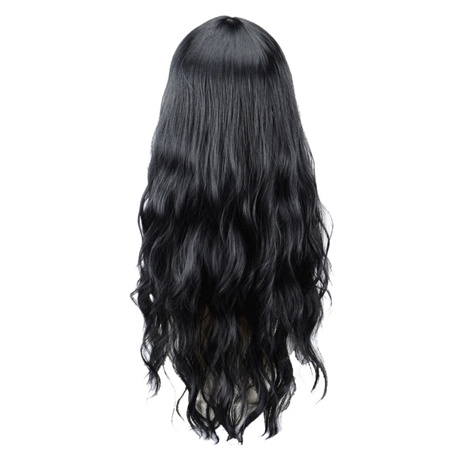 DOPI Wig Curly Female Big Wave Black Liu Sea Water Ripple Long Curly ...