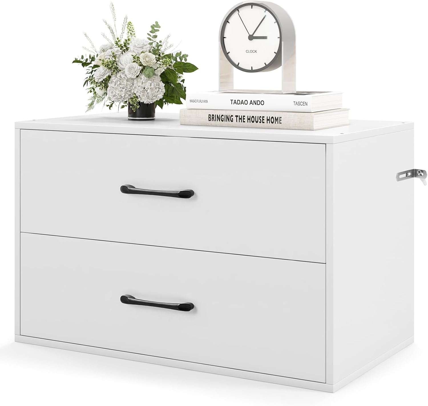 DOPIUY Stackable 2-Drawer Dressers for Bedroom - Short Dresser Two ...