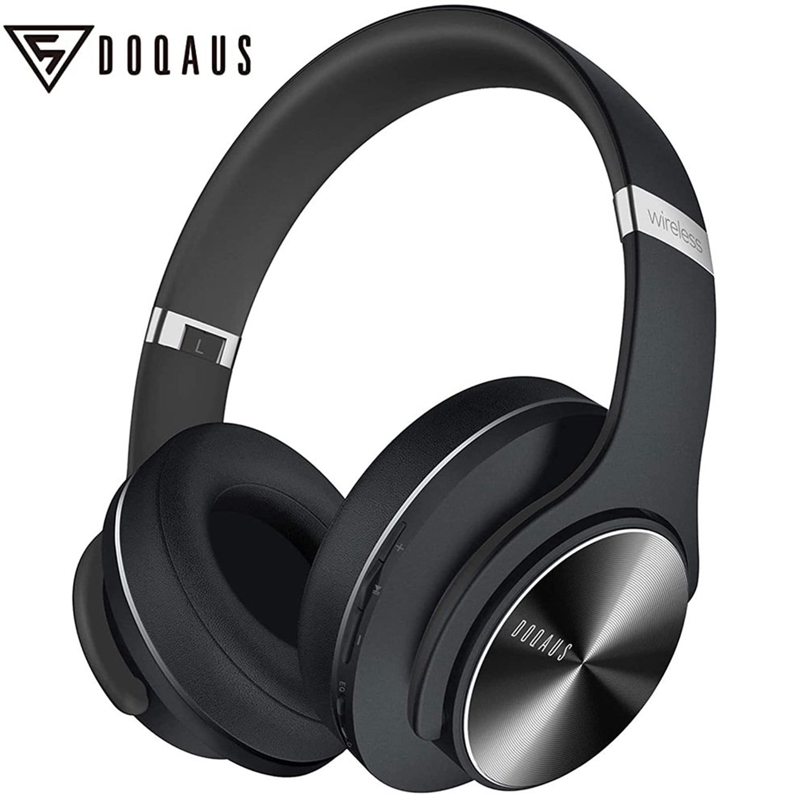 Koss Over-Ear Headphones with Ear-Clip, Silver, KSC75 - Walmart.com