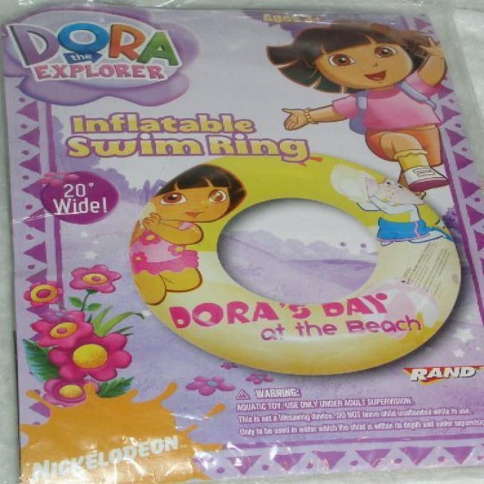 DORA Inflatable Swim Ring 20" (Dora's Day at the Beach) - Walmart.com