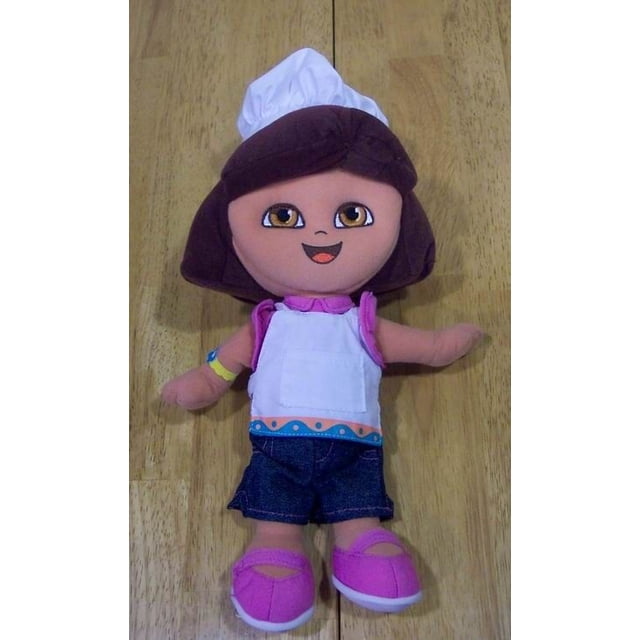 DORA THE EXPLORER AS CHEF 13" Plush Stuffed Animal - Walmart Business ...