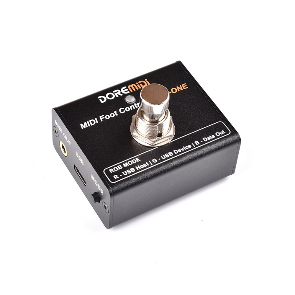 DOREMiDi MIDI Foot Controller Electric Guitar MIDI Effects Pedal Plug ...