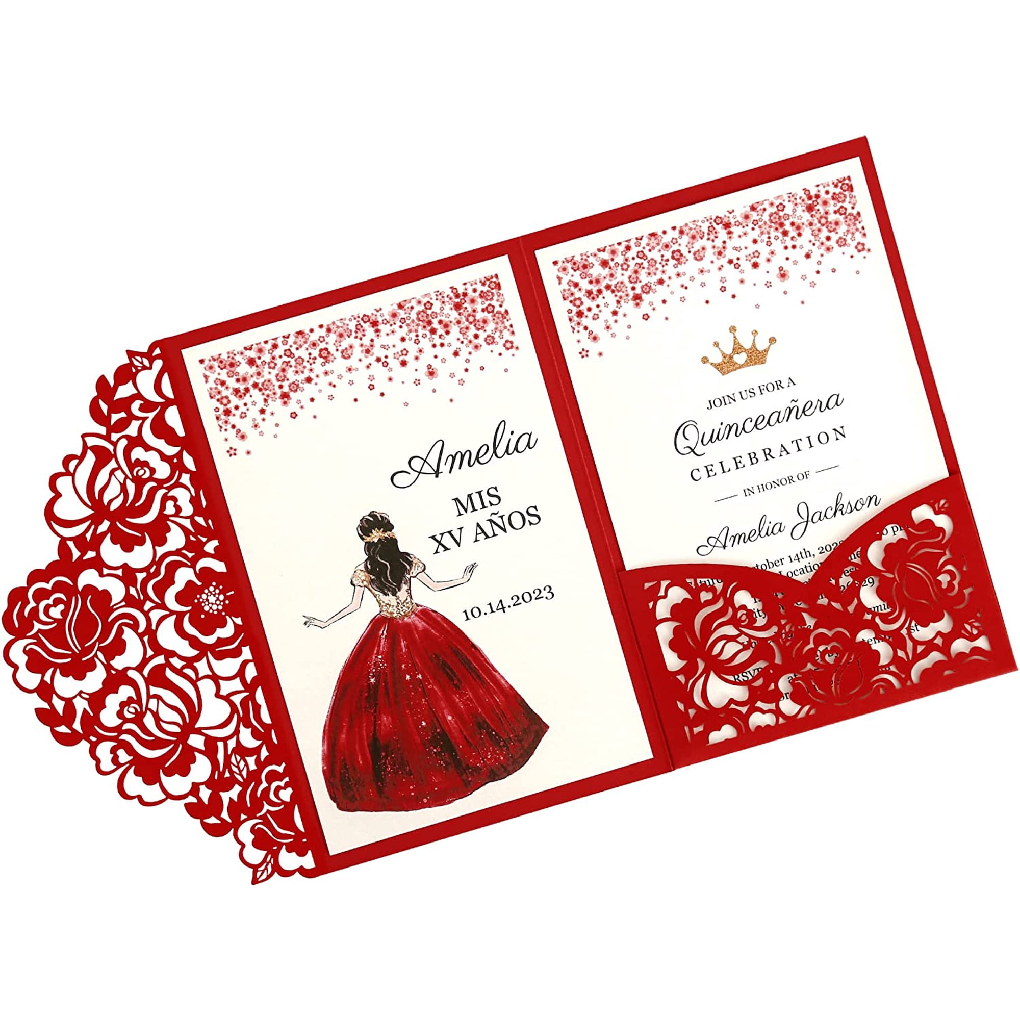 Quinceanera Box Invitations