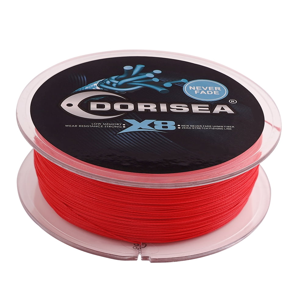 DORISEA 8 Strands 109-2180 Yard 100% PE Braided Extreme Multifilament ...