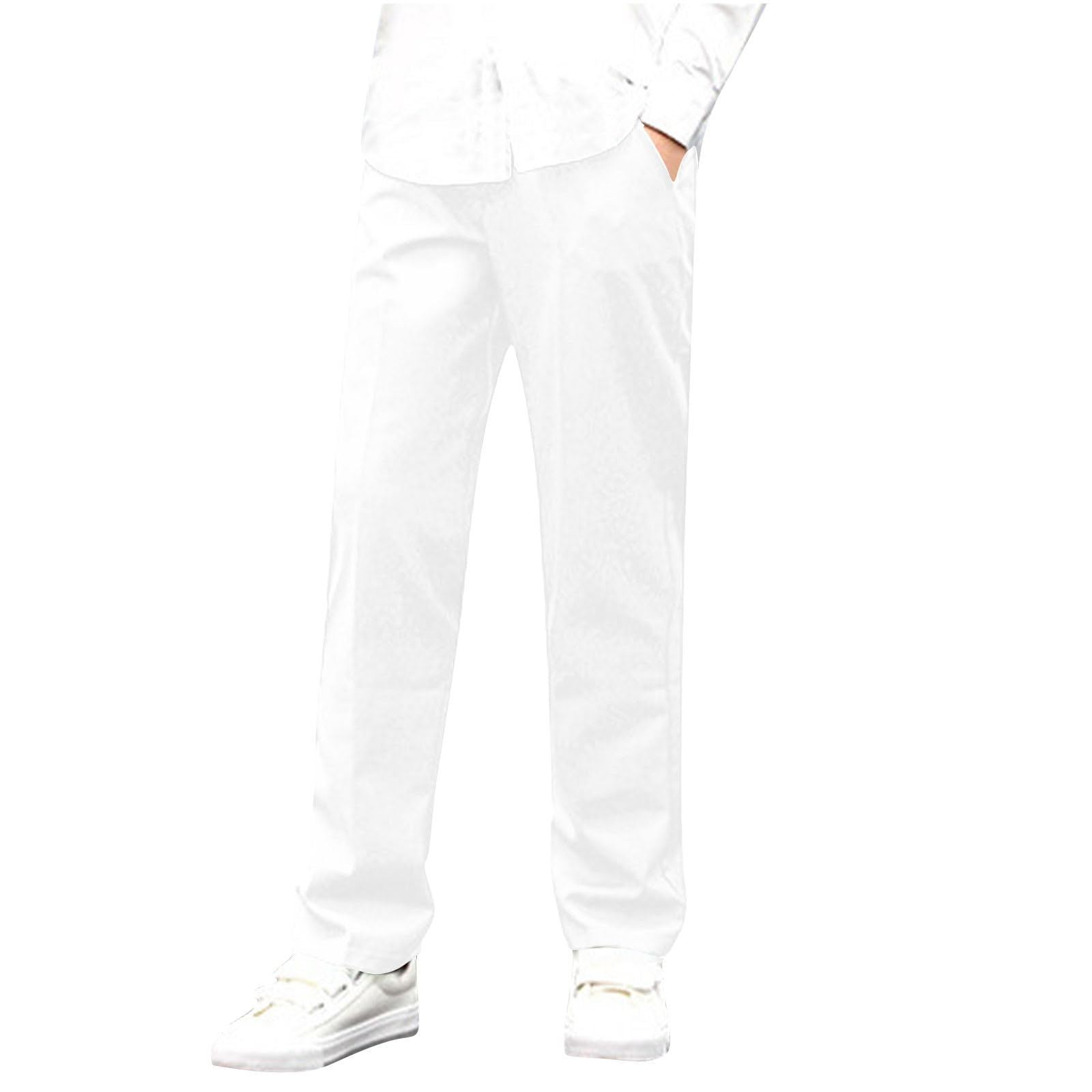 DORKASM Boys Casual Pants: Stretchy Fabric Fit Classic Kids Dress Pants ...