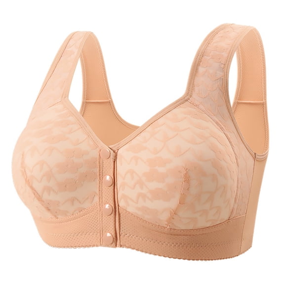 DORKASM Bras for Older Women 2026 Comfy Convenient Front Closure Bra ...